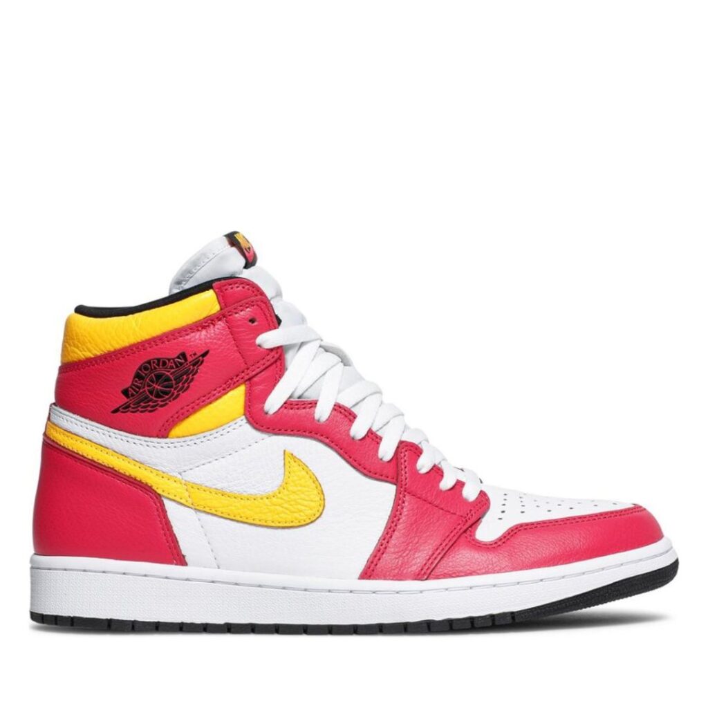 Air Jordan 1 Retro High OG ‘Light Fusion Red’ – Brandedkicks.pk